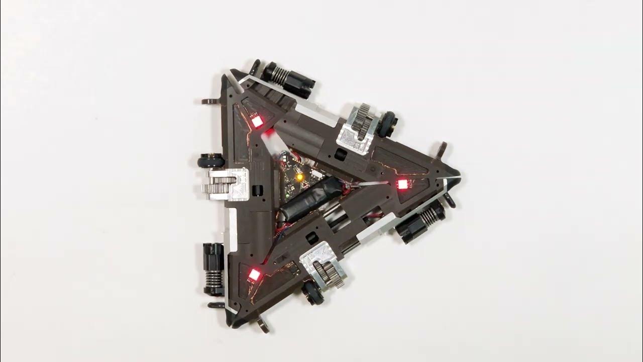 Mori3: A polygon shape-shifting robot for space travel - YouTube