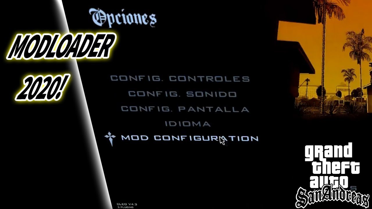 COMO INSTALAR MODLOADER PARA GTA SA 2024 | CJ MODS - YouTube