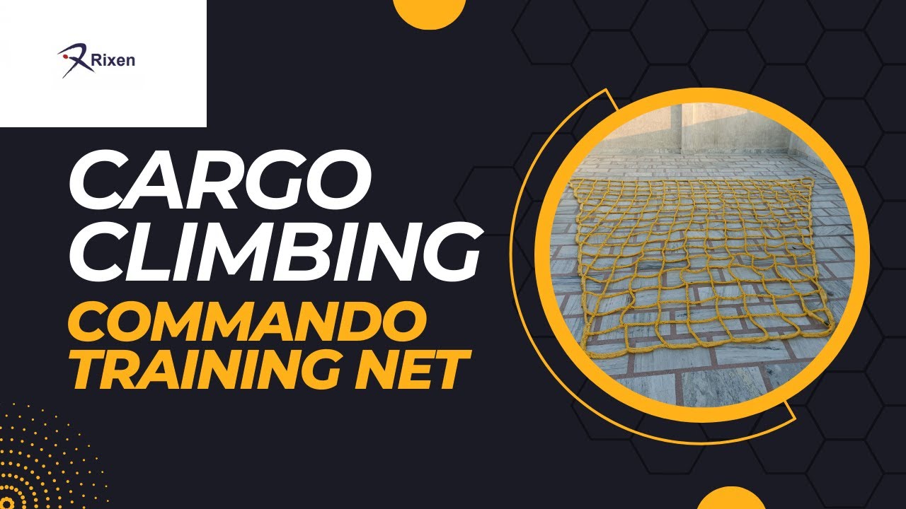 Cargo Net Climbing Net Commando Net Training Net - YouTube