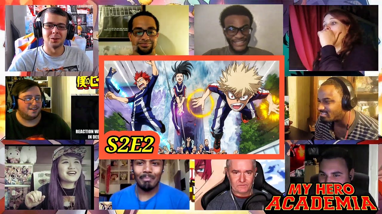 My Hero Academia Season 2 Episode 2 Reaction Mashup | 僕のヒーローアカデミア - YouTube