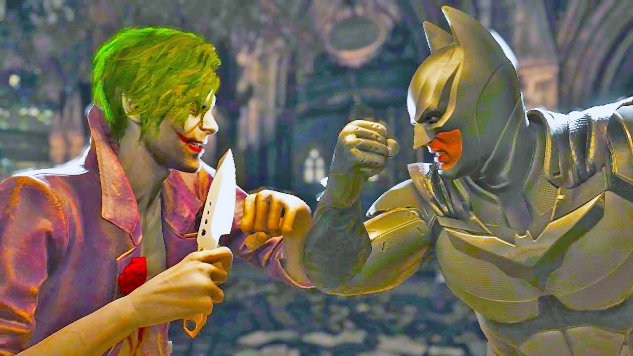 INJUSTICE 2 BATMAN VS CORINGA - TODAS AS FALAS (INTRO) E SUPER GOLPES ...