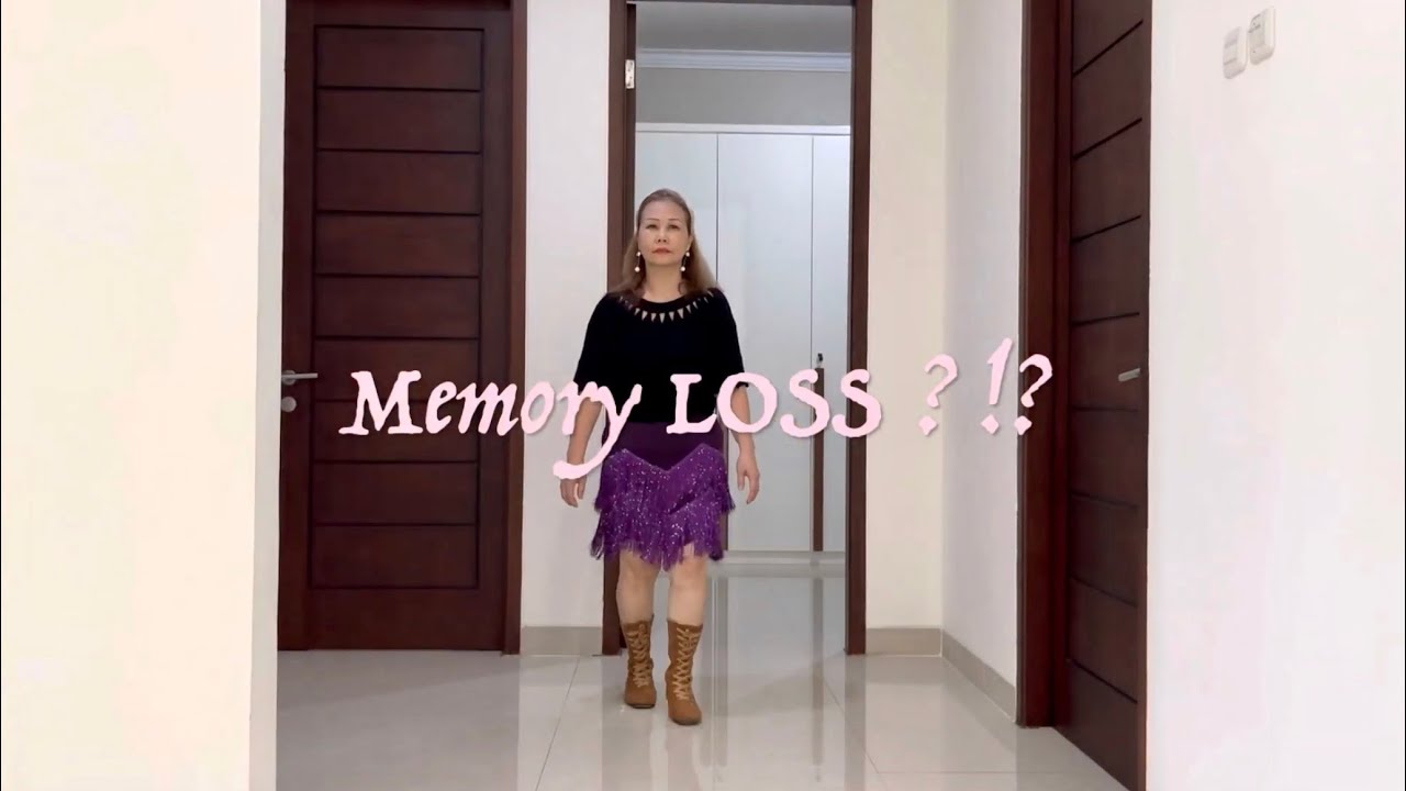 Memory Loss Line Dance 💃/High Beginner/ Val Saari/March 2022. - YouTube