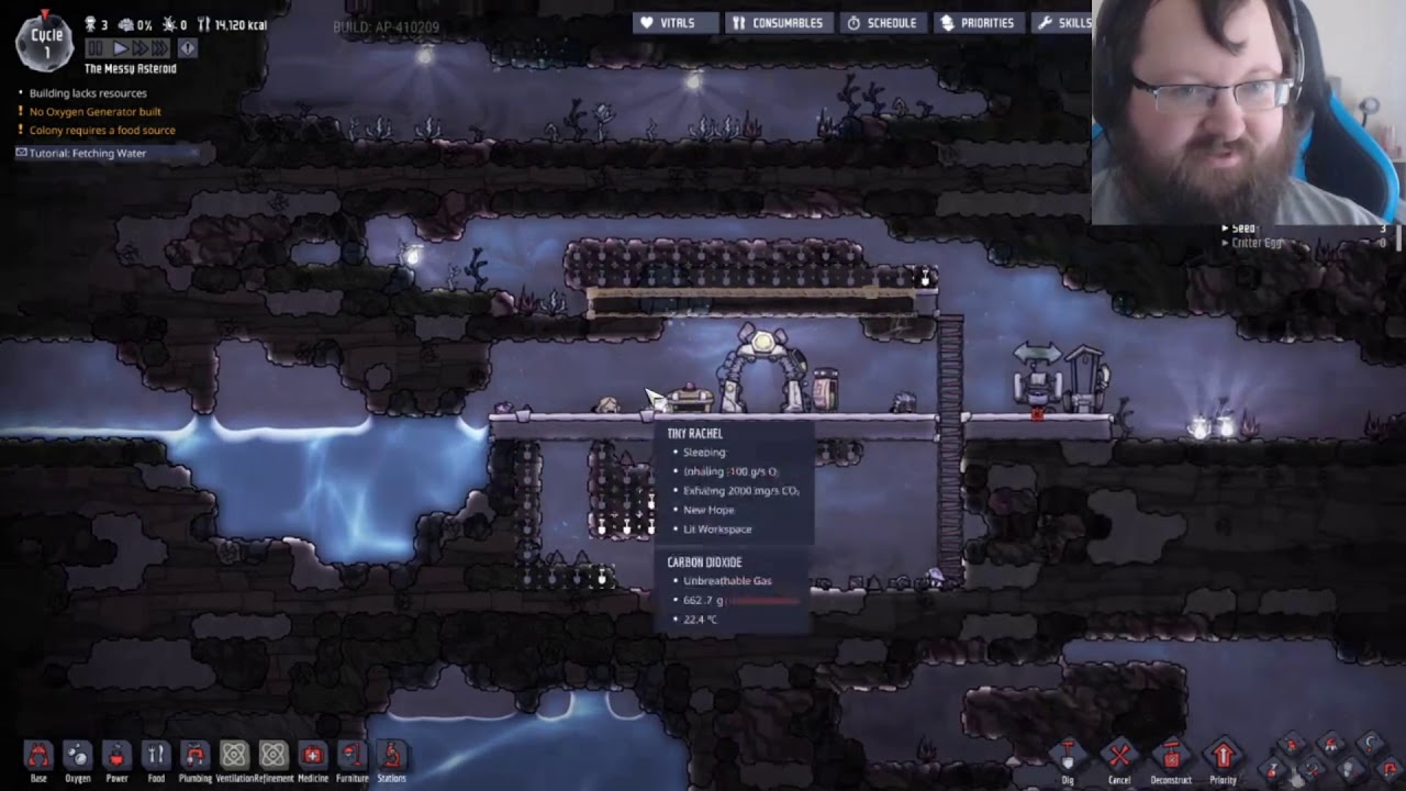 The Adventures of Professor Crudmuffin McCool - Oxygen Not Included ...