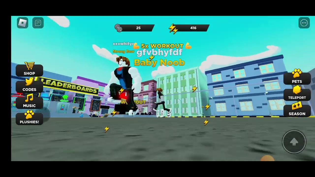 strongest man in strong man simulator in roblox part 1 - YouTube