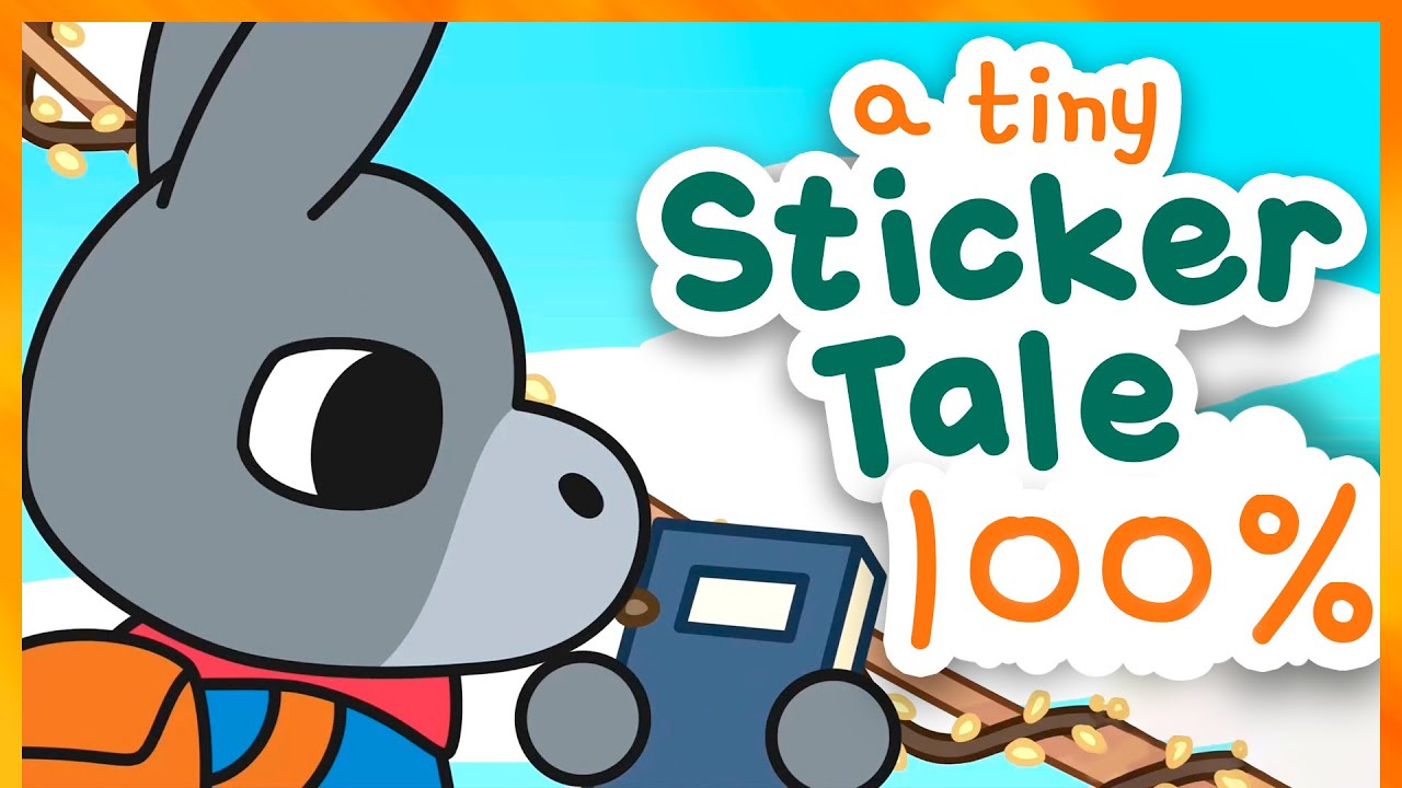 A Tiny Sticker Tale - Full Game Walkthrough (No Commentary) - 100% Achievements - YouTube