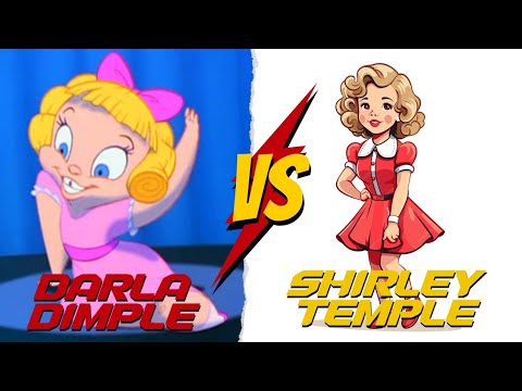 Darla Dimple and Shirley Temple: A Tale of Contrasting Stardom - YouTube