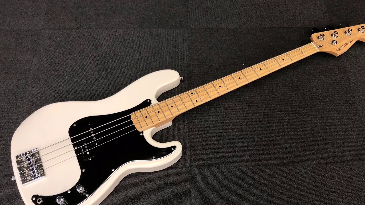 REVE Guitars オーダーベース SAKATA model 試奏 - YouTube