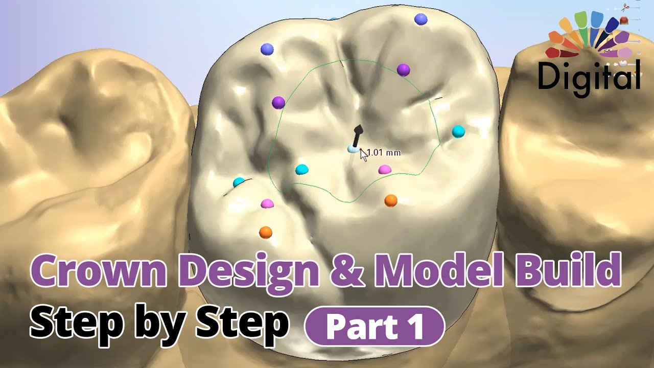 Digital Highlight - "Crown Design and Model Build Step by Step" Part 1 ...