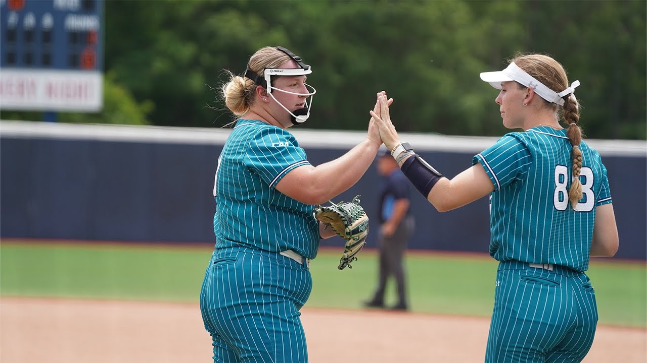 CAA Softball Tournament Highlights: Game 4 - UNCW vs Campbell - YouTube