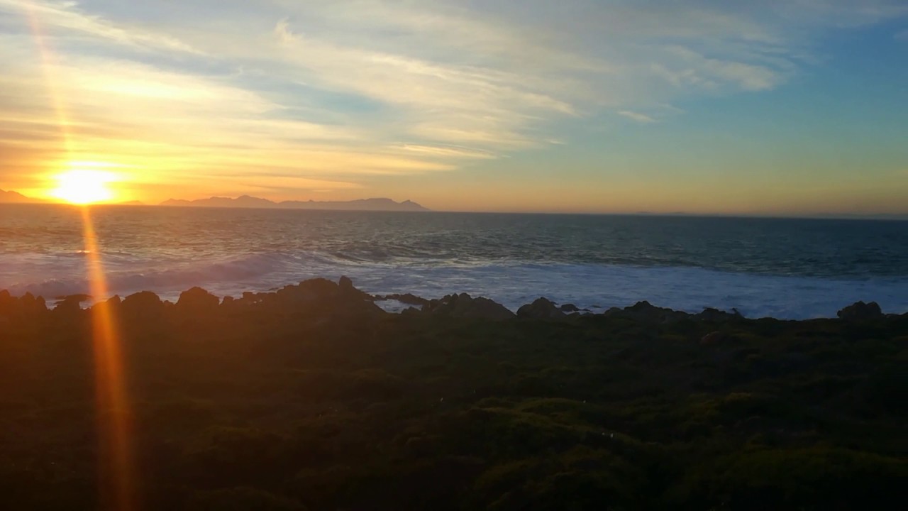 Pringle Bay sunset - YouTube