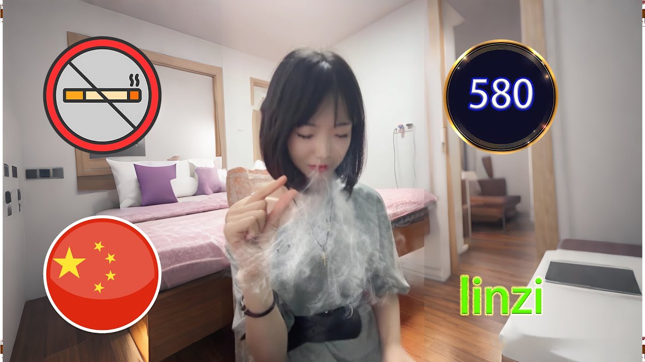 Linzi, a creative Chinese smoking girl. 580 - YouTube