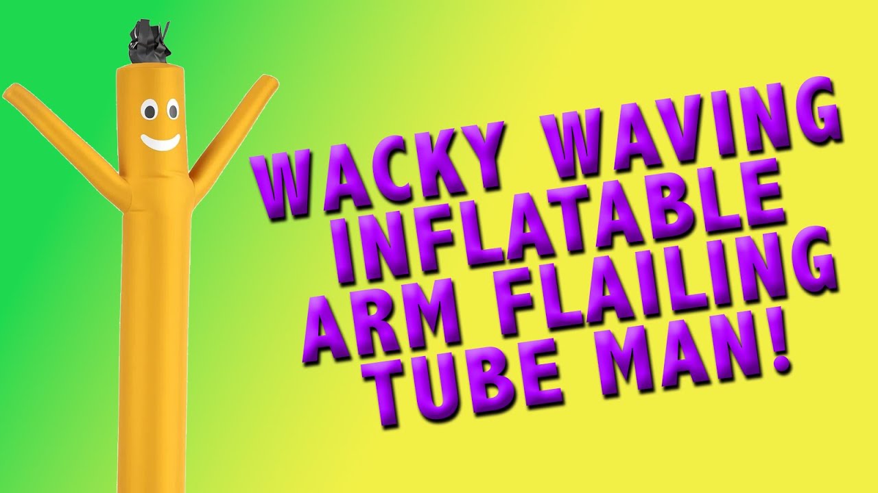Saying "Wacky Waving Inflatable Arm Flailing Tube Man!" in a bunch of ...