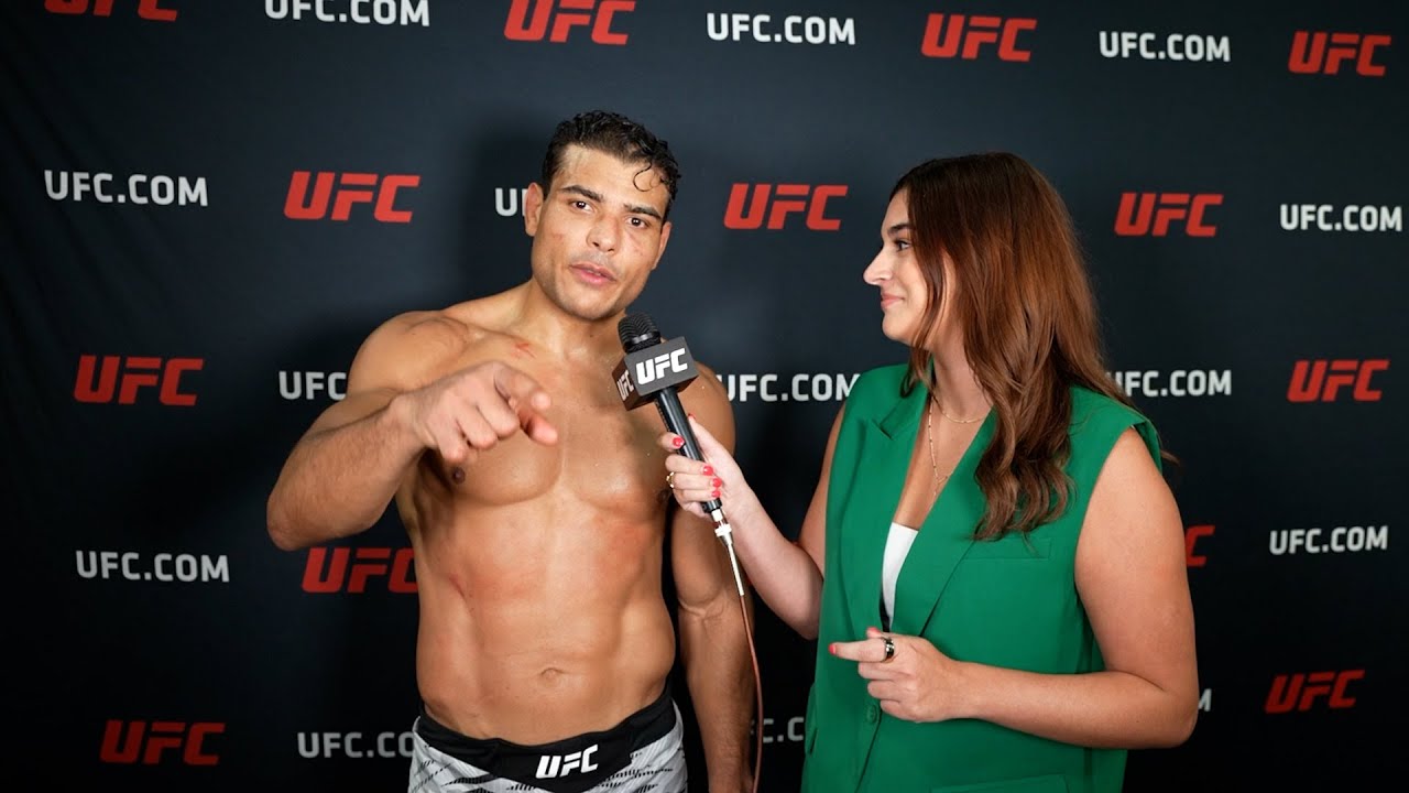 Paulo Costa Backstage Interview | UFC 318 - YouTube