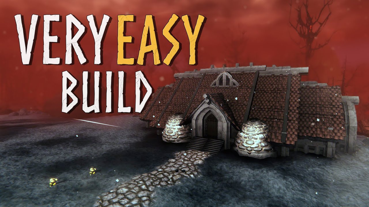 Easy and BEAUTIFUL Ashlands Blacksmith | Valheim Tutorial - YouTube