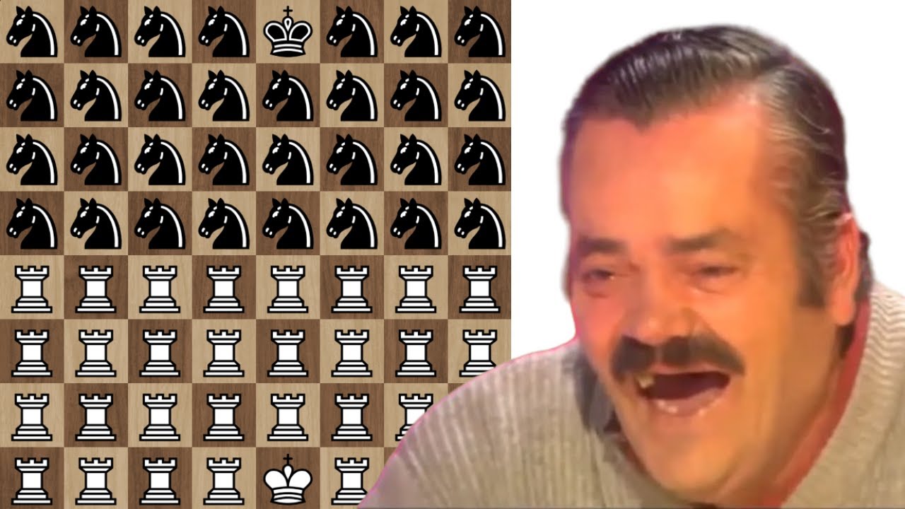 50 KNIGHTS vs 50 ROOKS - YouTube