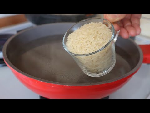 😱Pirinci KAYNAYAN SUYA ekleyin❗️Bu Tarif AKLINIZI başınızdan alacak❗️ İnanılmaz KOLAY ve LEZZETLİ