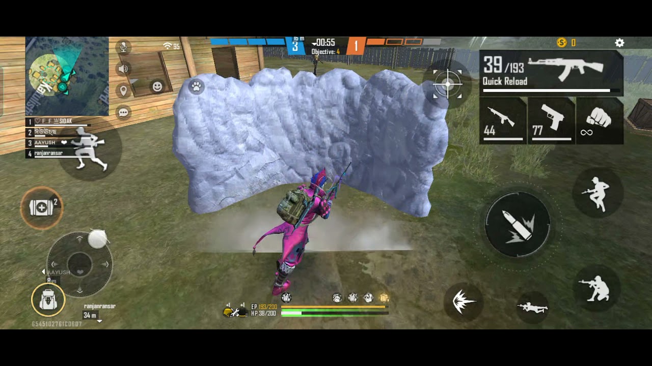 FREE FIRE:Receiving Heroic Emblem.(CS SEASON 9) - YouTube