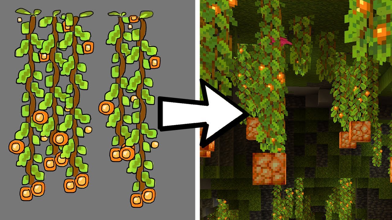 COSAS QUE NO SABIAS DE LAS BAYAS LUMINOSAS - Minecraft - YouTube