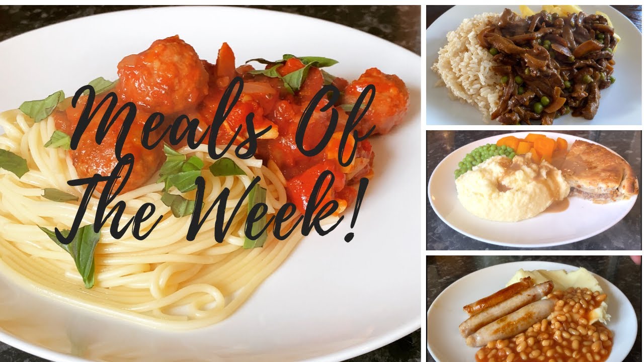 What's for tea this week? Meals of the week 6th-12th of July :) - YouTube