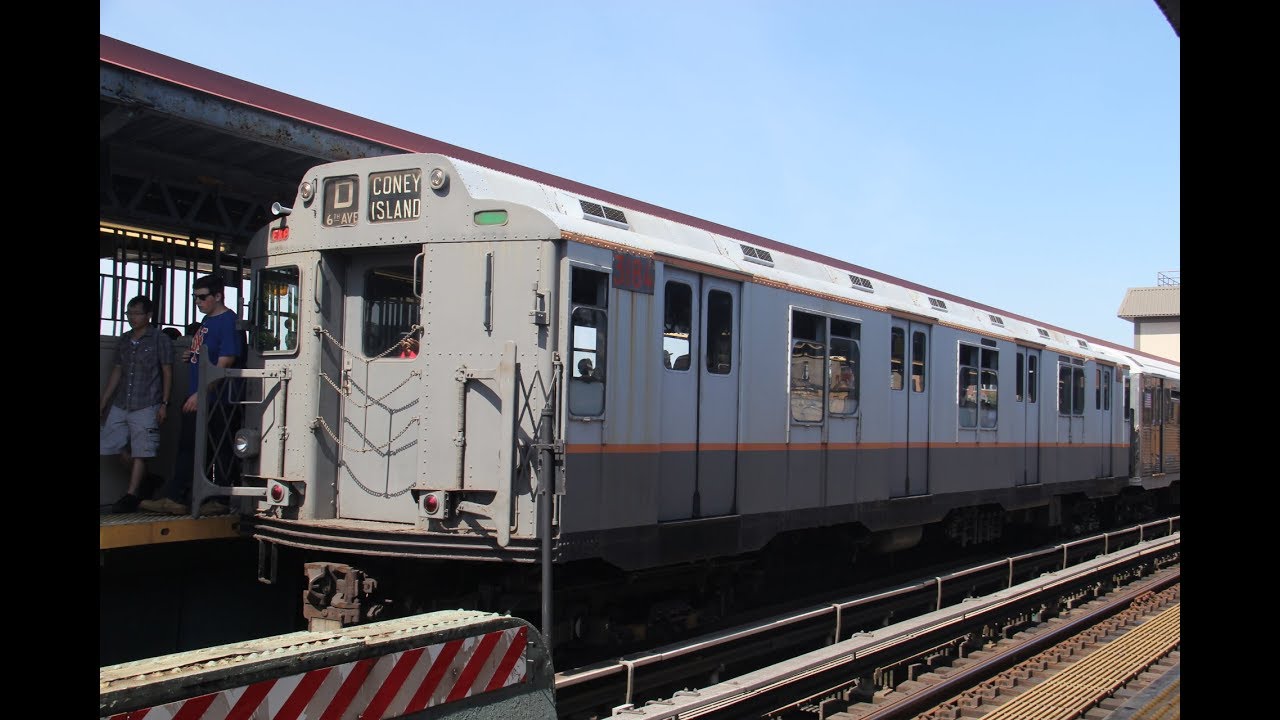 NYTM Parade of Trains: R10/R38 at Brighton Beach - YouTube