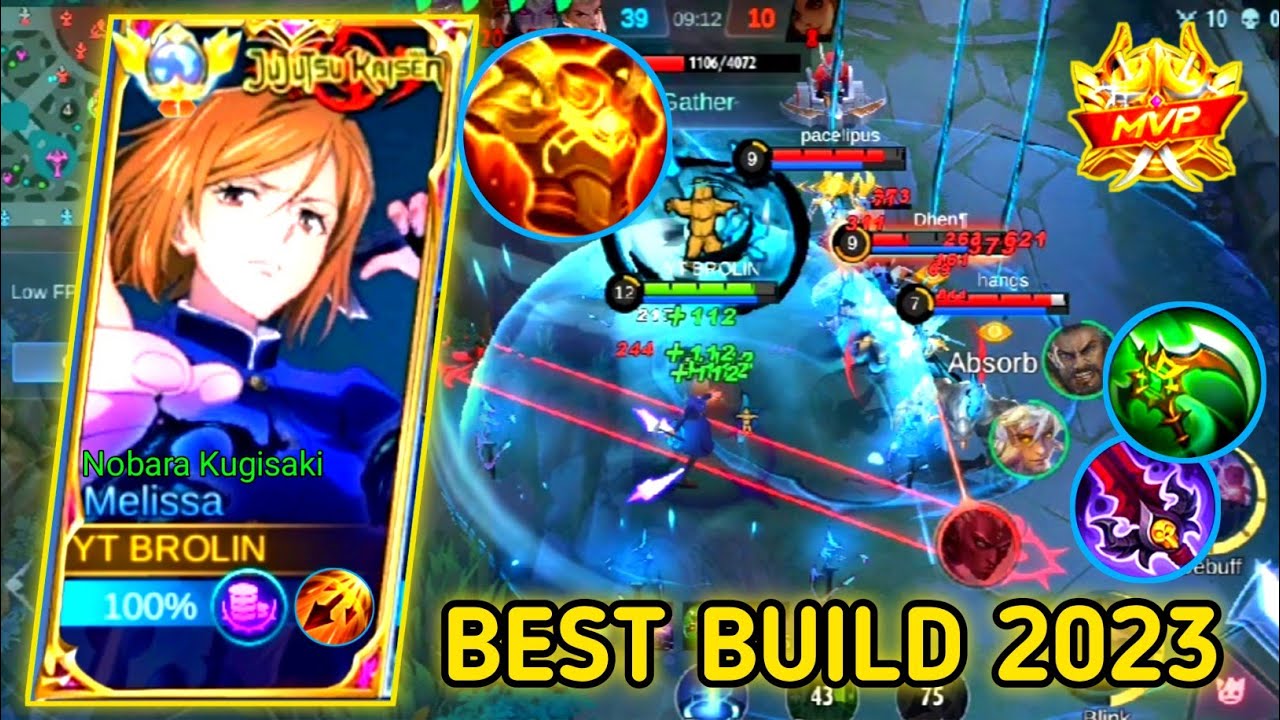 Melissa Best Build 2023 / Build Top 1 Global Melissa ~ Mobile Legends ...