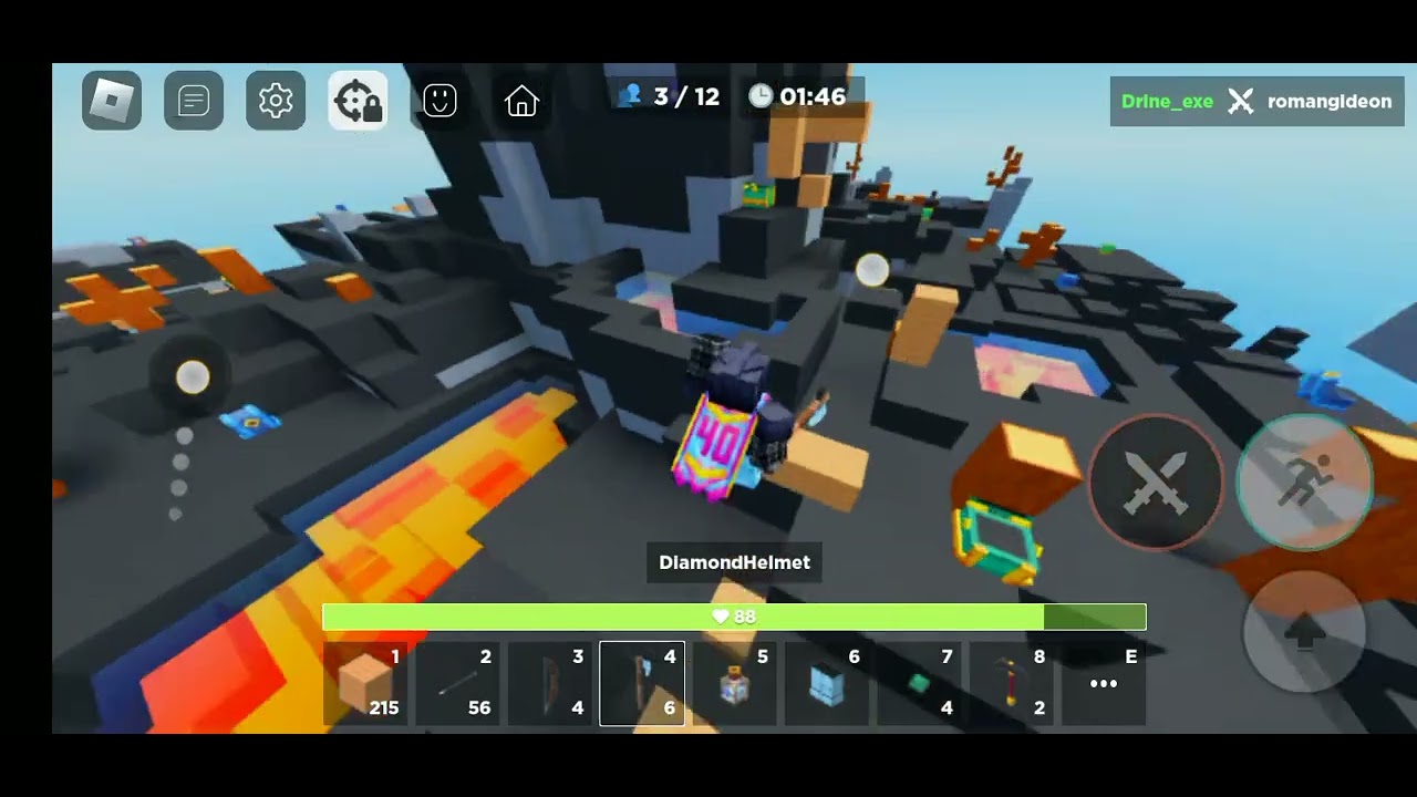 Roblox Pro Mobile users i Skywars By voxels? - YouTube