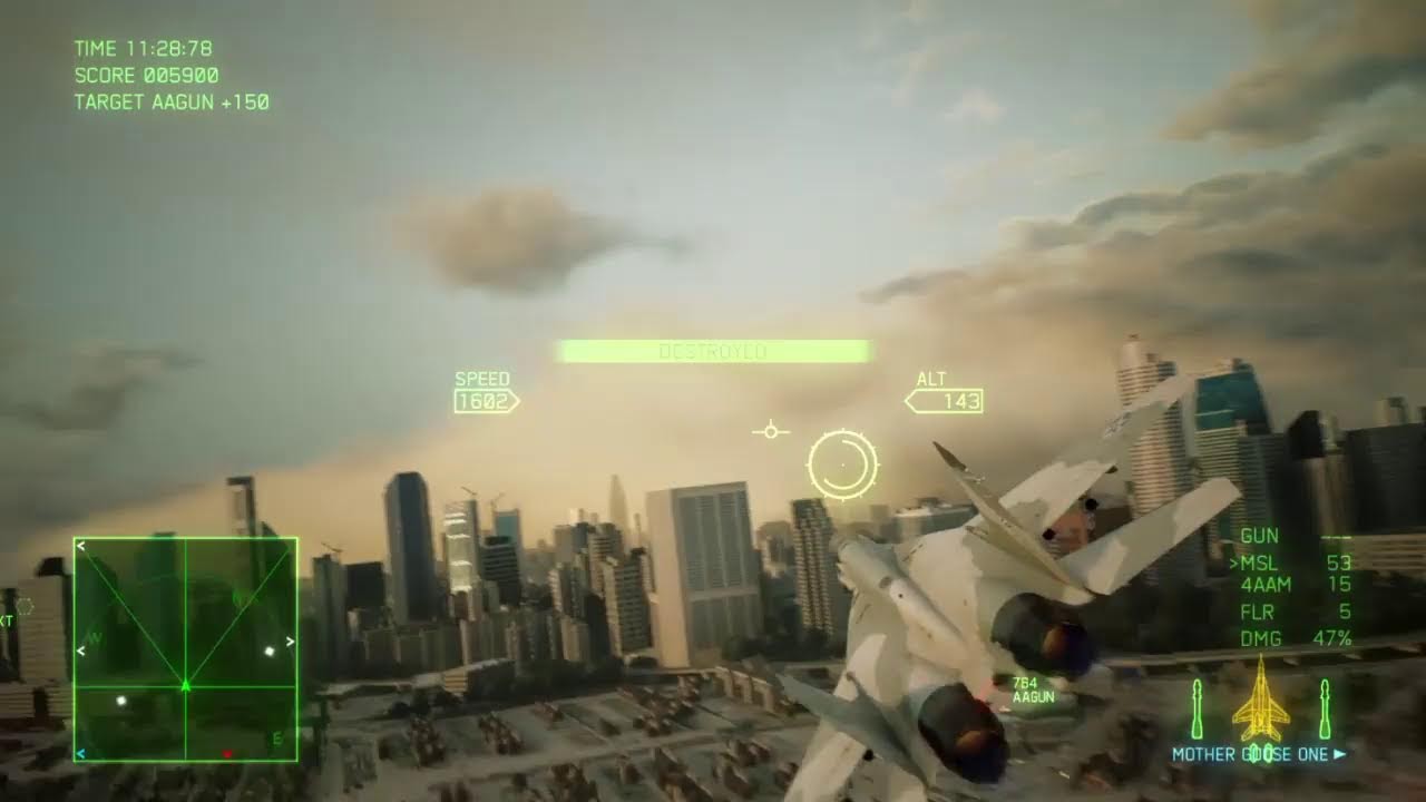 Ace combat 7 radical - YouTube