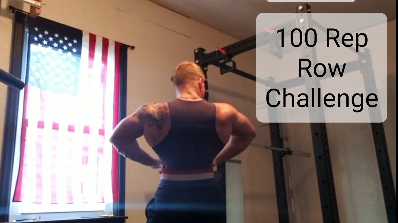 100 Rep Row Challenge - YouTube