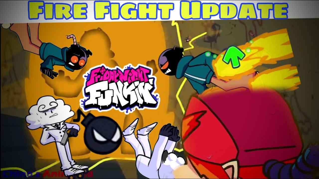 Fire Whitty FULL WEEK Part 1 - 3 + Cutscenes || BF With His Fnf Friends ...