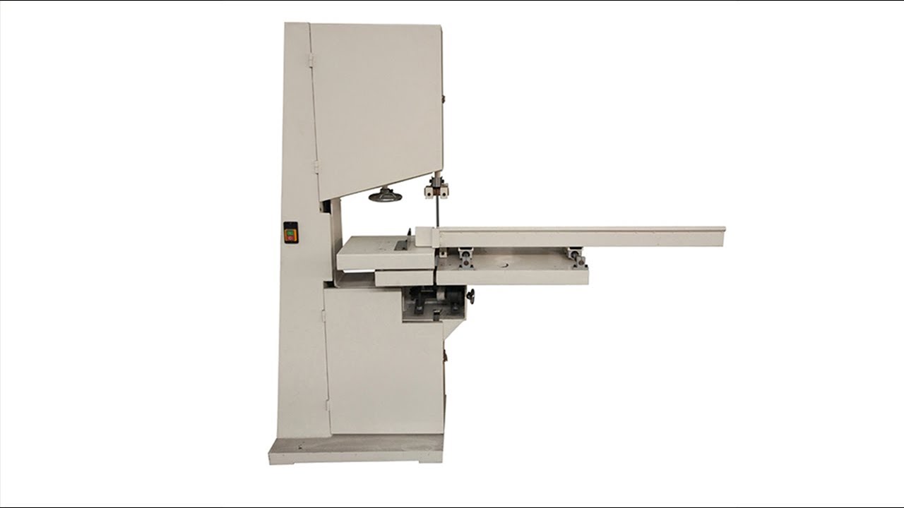 Easy operate semi automatic small bobbin paper band saw cutting machine ...