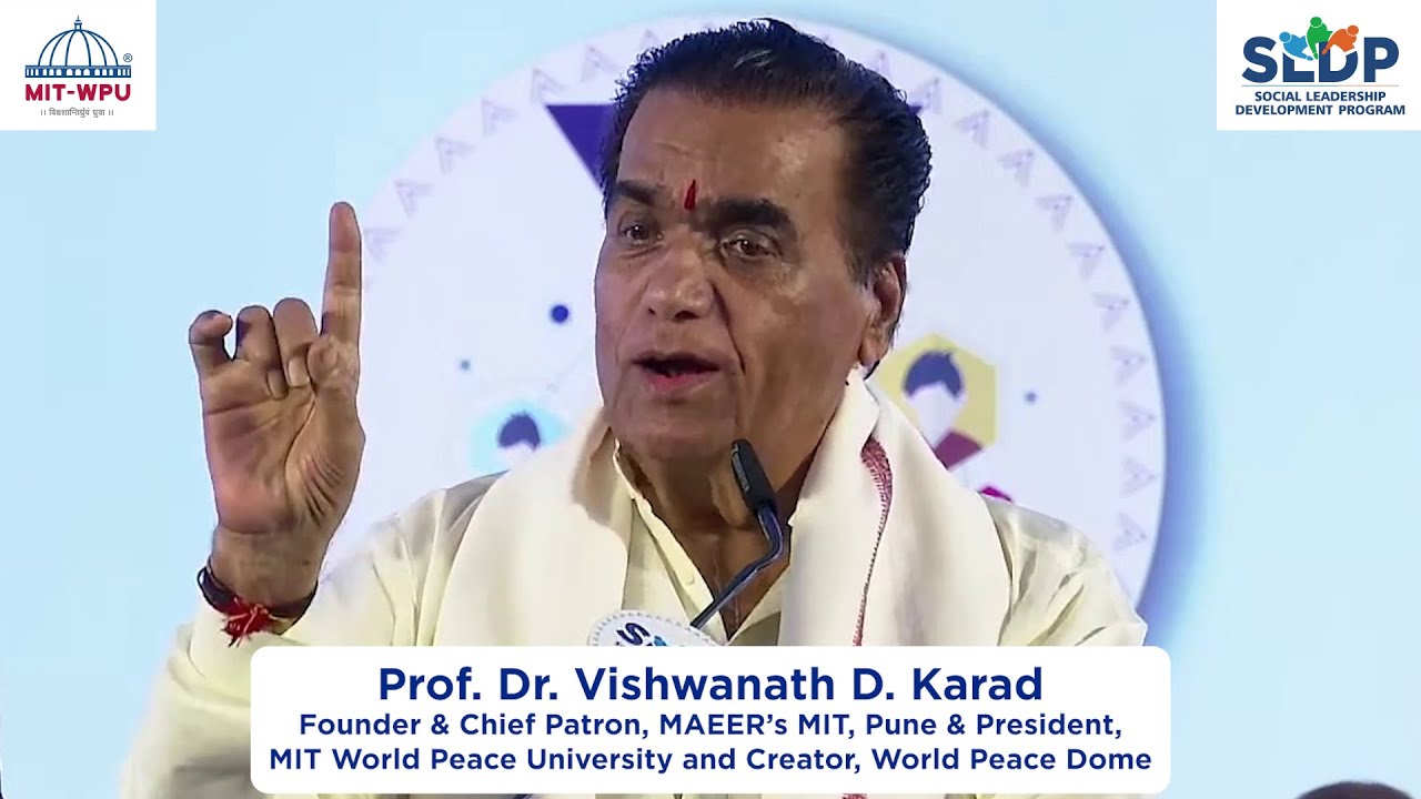 Prof.Dr.Vishwanath D.Karad-Social Leadership Development Programme 2023 ...