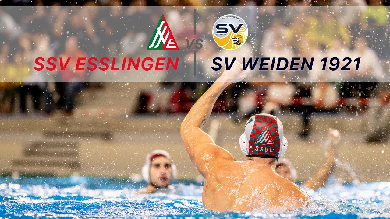 🟢🔴 [Wasserball Bundesliga Männer] SSV Esslingen vs SV Weiden 1921 ...