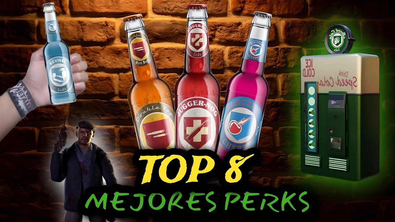 TOP 8 MEJORES PERKS DE TODO ZOMBIES | Call Of Duty: Black Ops ZOMBIES ...