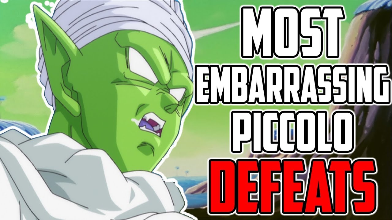 5 Most EMBARRASSING Piccolo LOSSES In Dragon Ball - YouTube