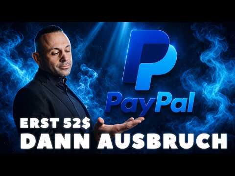 PayPal Aktie nach dem Crash: Erst 52$, dann Ausbruch?
