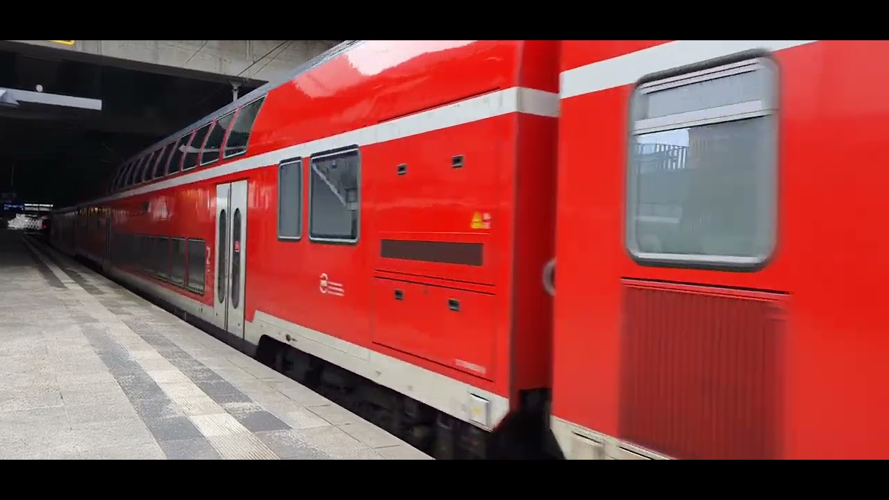 Ausfahrt RE 3 mit Baureihe 147 in Berlin Südkreuz auf Gleis 7 - YouTube