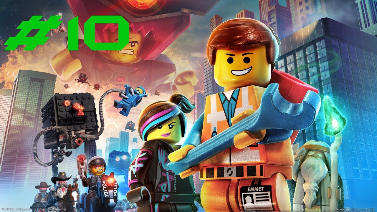 LEGO Movie Videogame-Walkthrough-Part 10-Infiltrate The Octan Tower ...