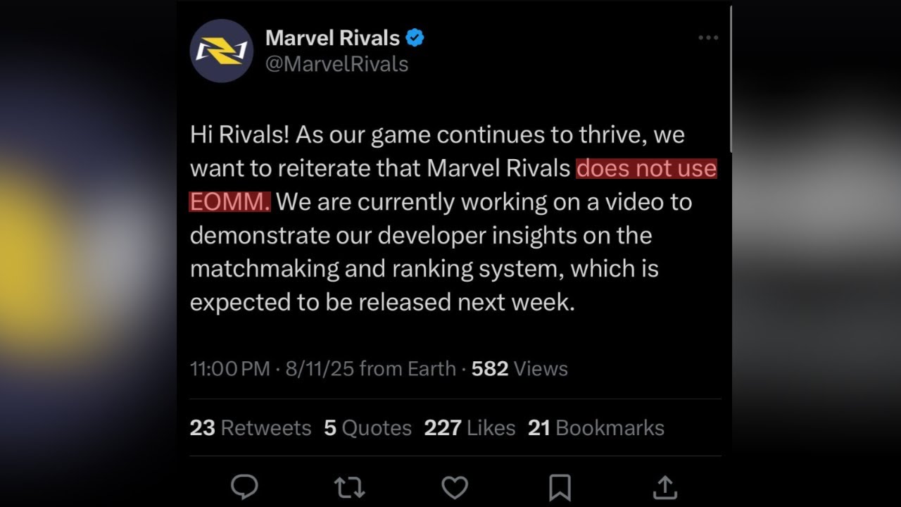 Marvel Rivals: The Matchmaking Explained - YouTube