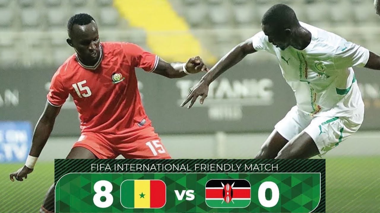 SENEGAL 8:0 KENYA FULL MATCH HIGHLIGHTS AND ANALYSIS|| FIFA ...
