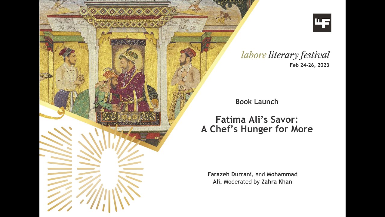 Fatima Ali’s Savor:A Chef’s Hunger for More -Book Launch- (LLF 2023 ...