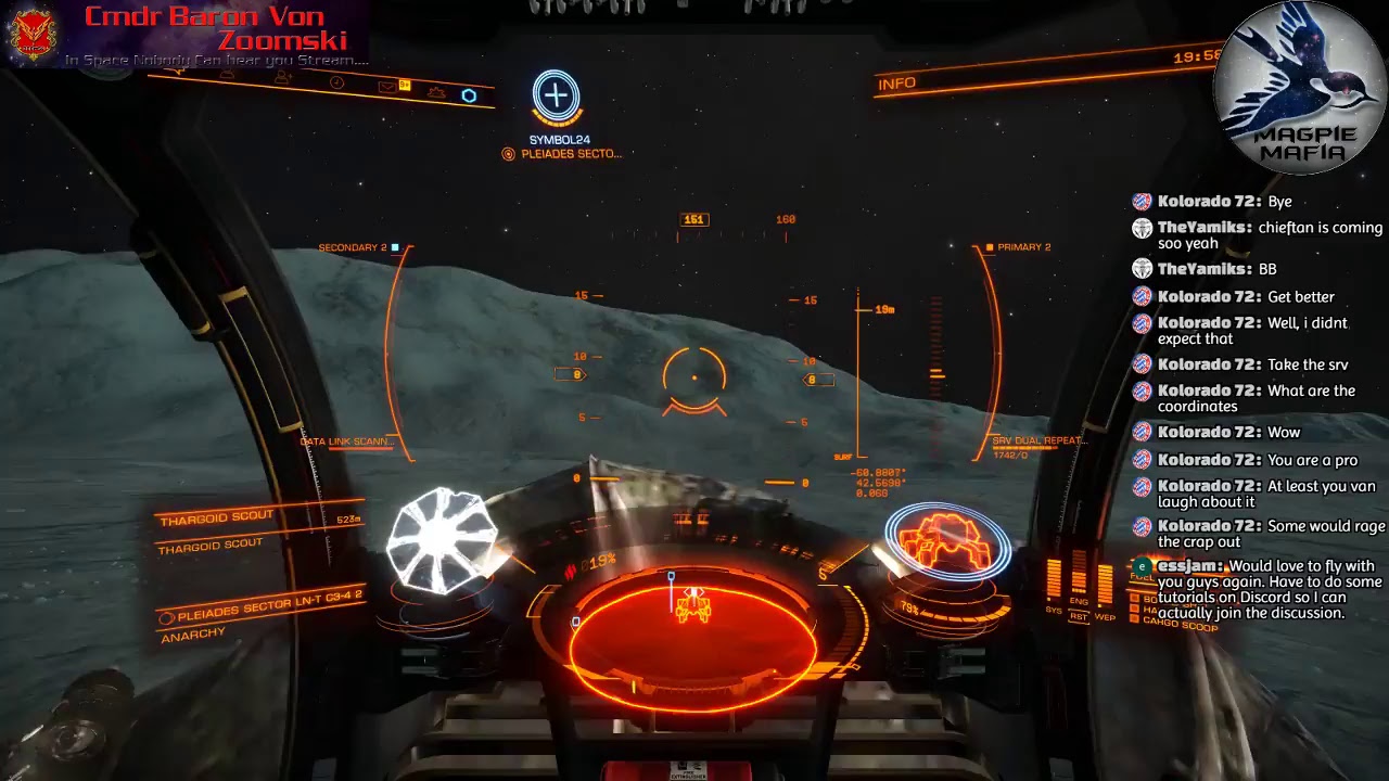 Elite Dangerous - Merope - Thargoid Barnacle & 2nd Scout vessel - YouTube