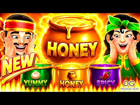 ‼️OMG I GOT TRIPLE POP NEW HOT HOT FLAMING POTS HONEY SLOT MACHINE LAS VEGAS CASINO GAME BIG WIN L&W