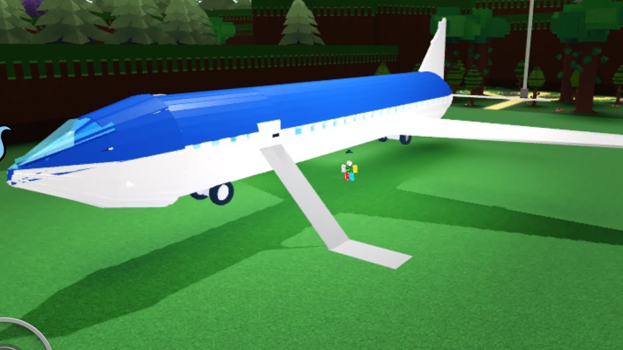 Cool plane in build a boat for treasure (roblox) - YouTube