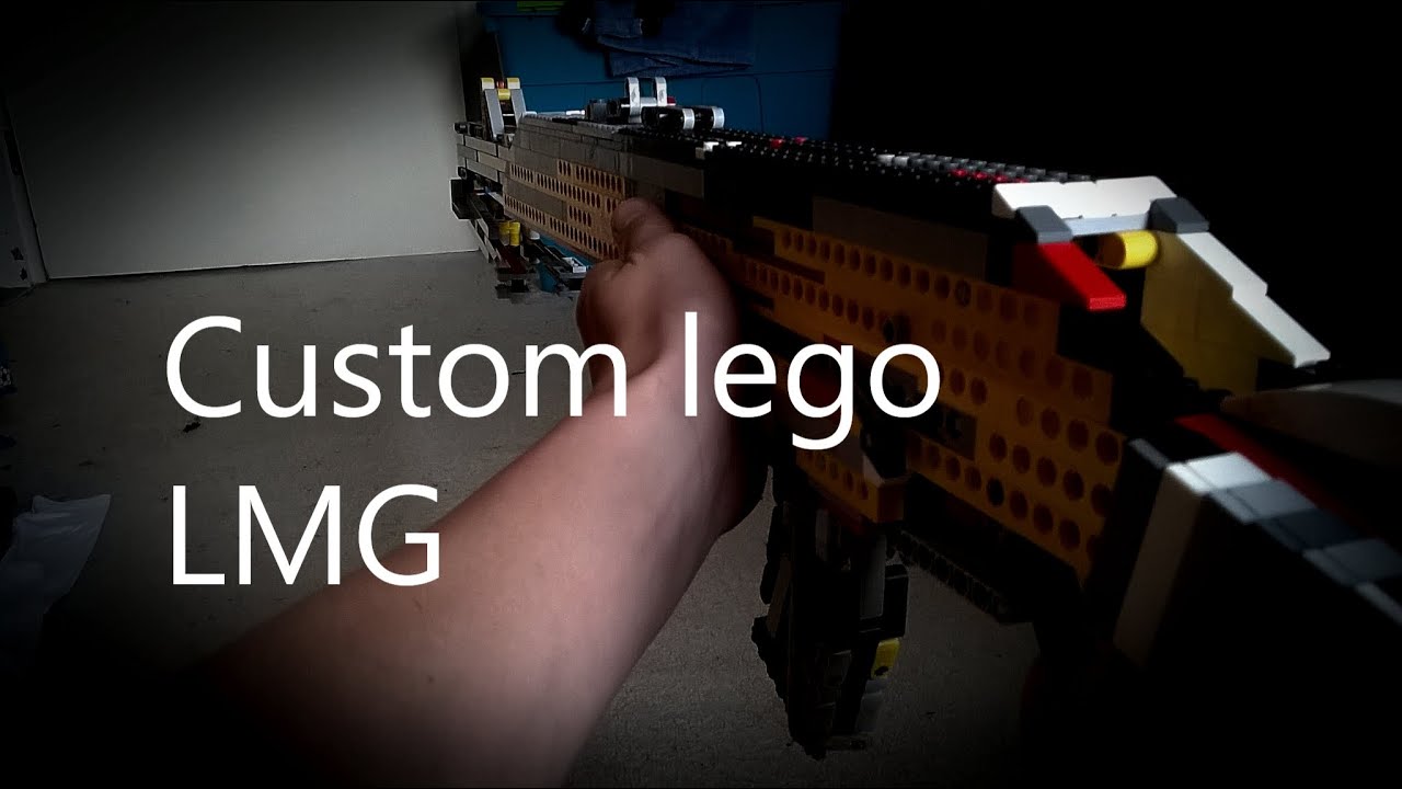 custom lego LMG (working) - YouTube