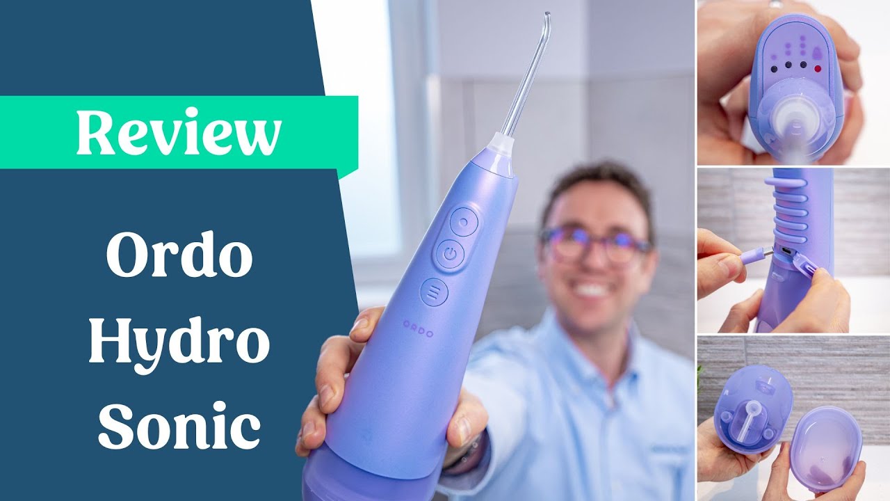 Ordo Hydro Sonic Water Flosser Review - YouTube