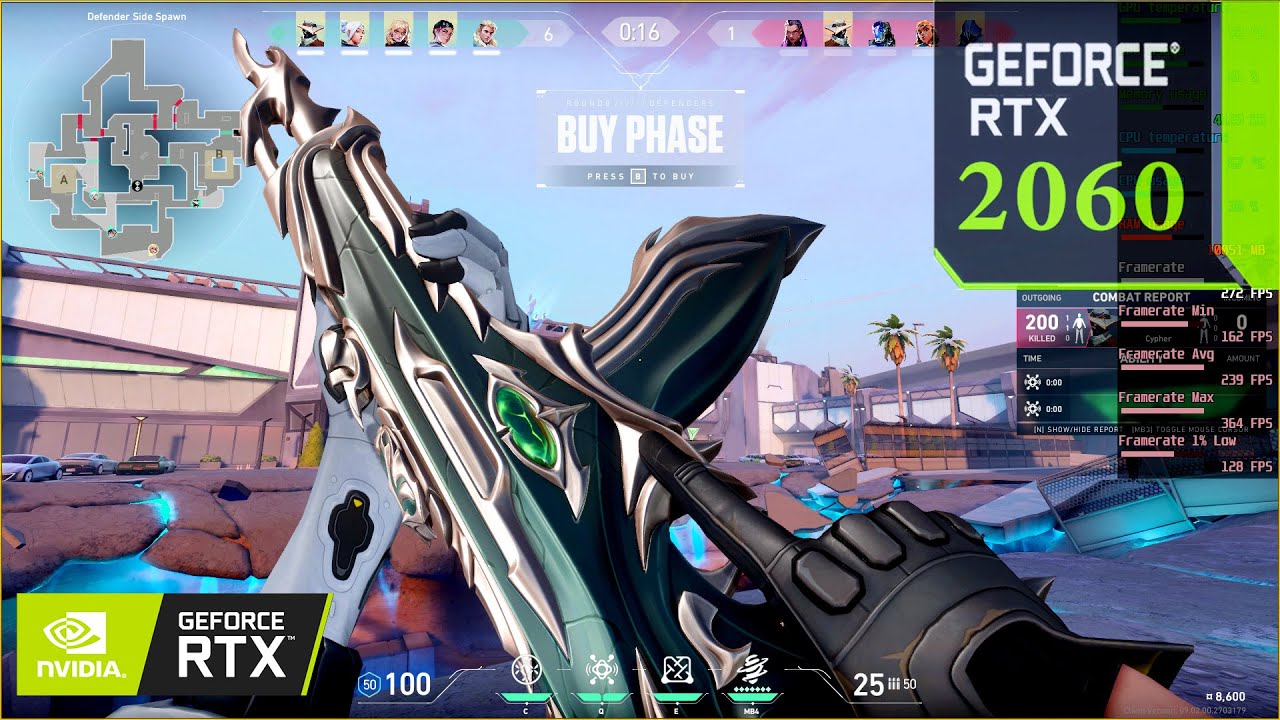 Valorant Gameplay (Max Settings) - RTX 2060 + Ryzen 5 5500 [ 300+ FPS ...