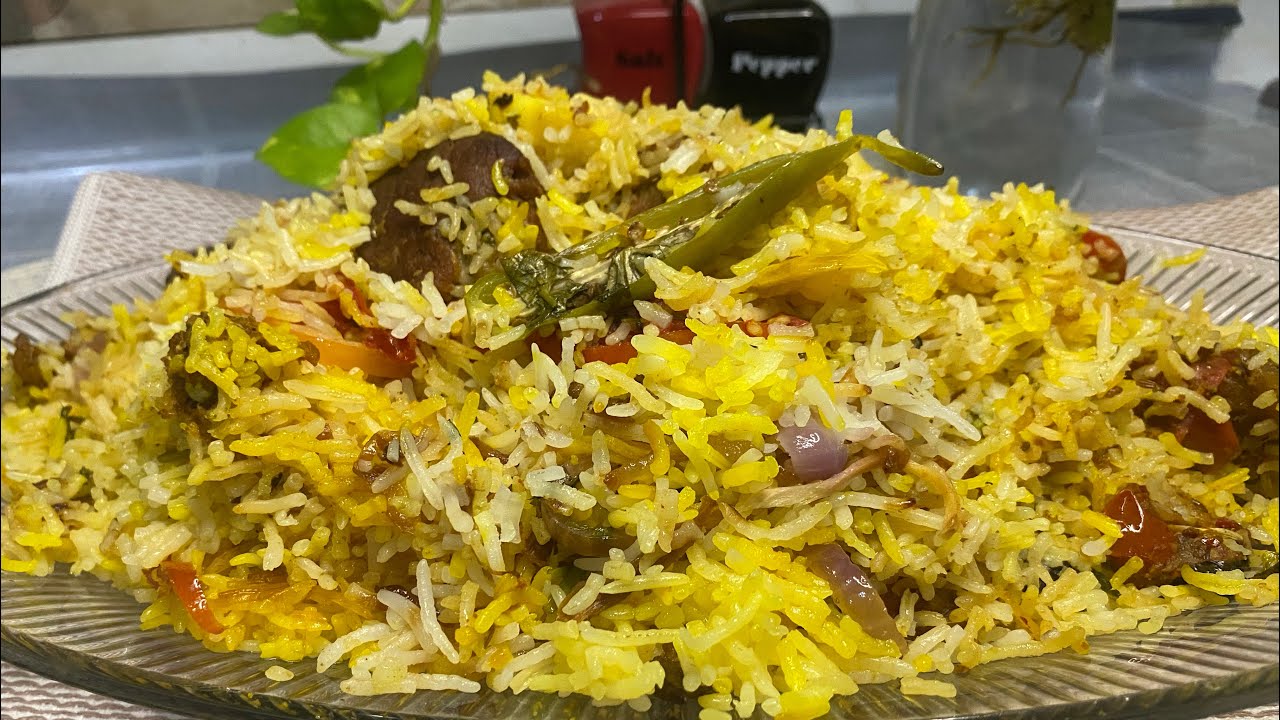 Beef Biryani Recipe By Thaal Tashtari - YouTube