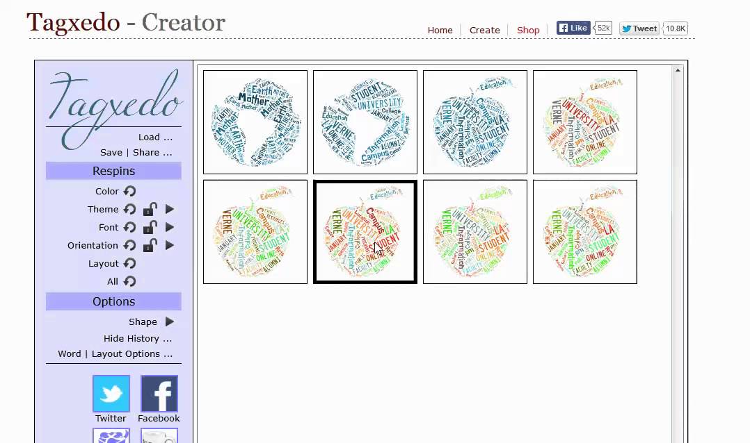 tagxedo.com tutorial - YouTube