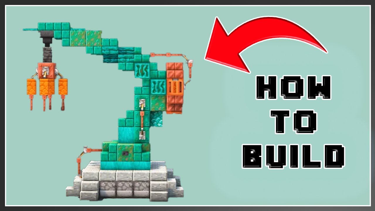 Steampunk Crane Tutorial Minecraft - YouTube