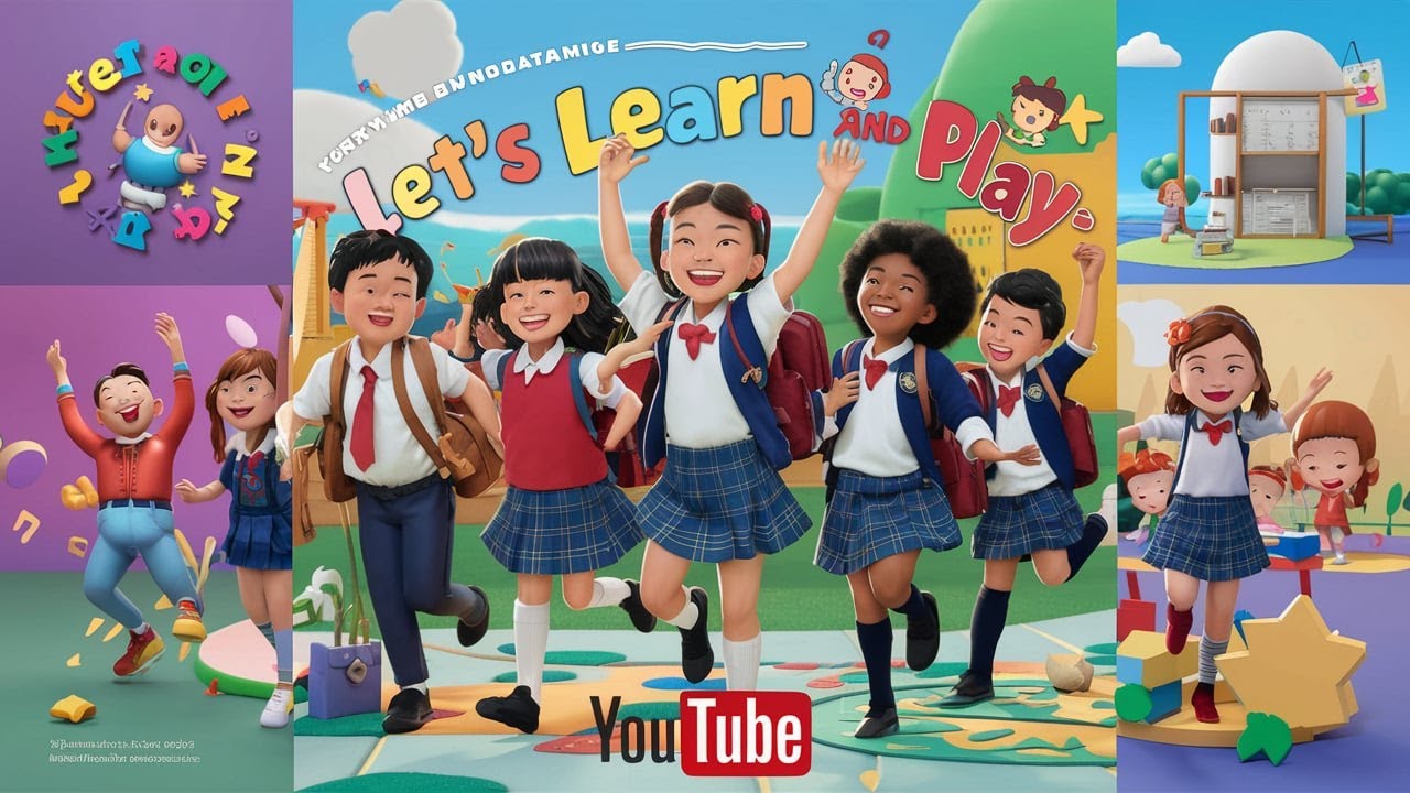 🎵 Let's Learn & Play! Fun Kids Song 🎨 @DreamlandDelightArv #kidssong # ...